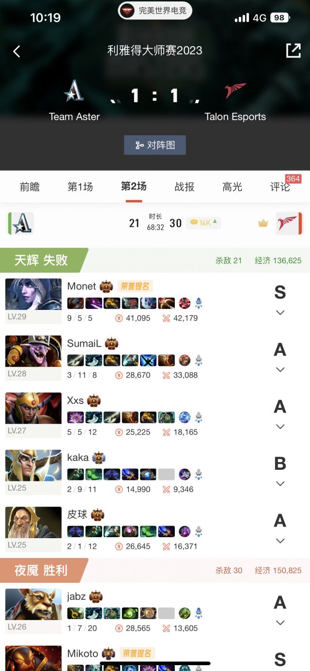 我还是那句话sumail的练习量就是不够。 NGA玩家社区