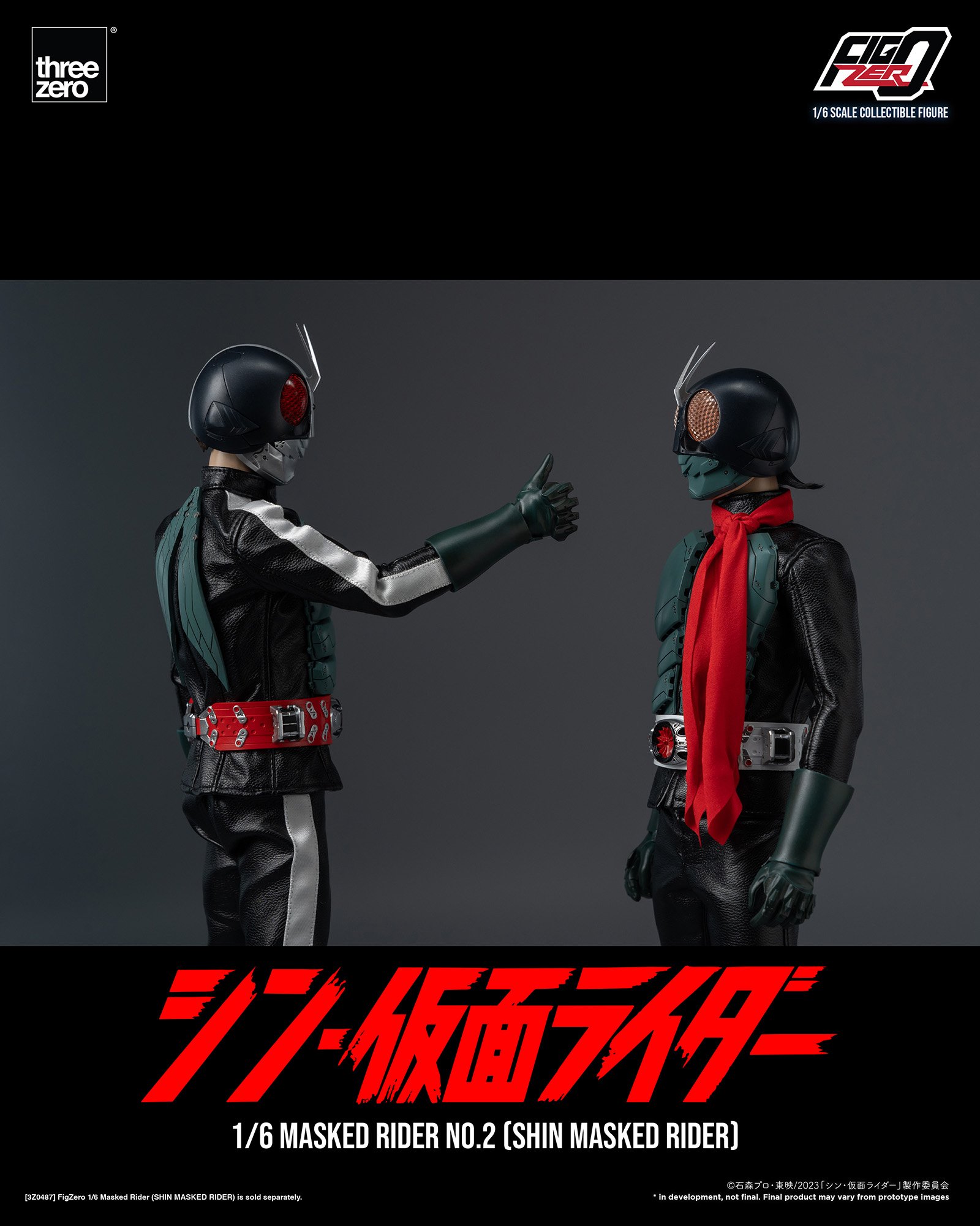 [新闻资讯] threezero FigZero 1/6 假面骑士第2号 (新·假面骑士) 178
