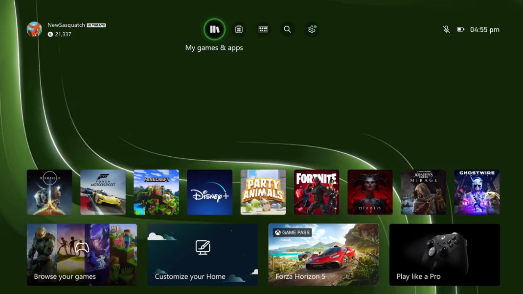 Xbox新主页ui NGA玩家社区