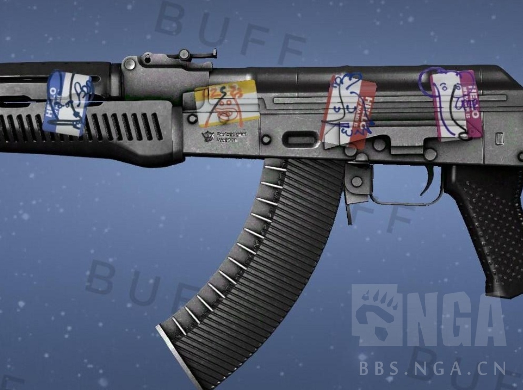 百元左右的AK皮就只有可燃冰好看的了吗？ NGA玩家社区