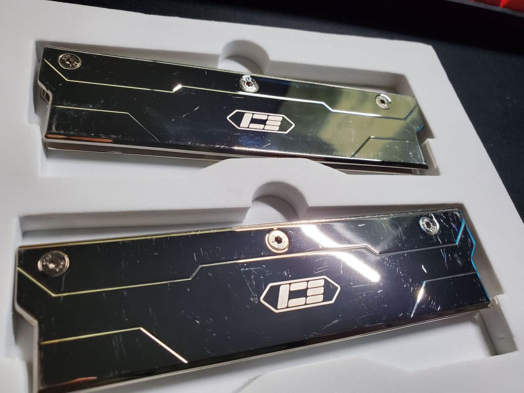 出一对iceman d5内存紫铜散热马甲 NGA玩家社区