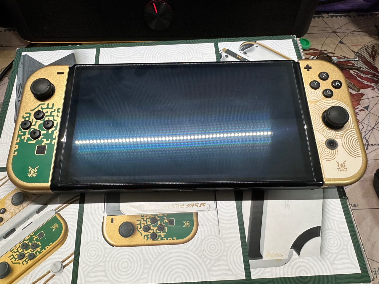 重新出日版塞尔达限定switch，箱说全配件都在送一个256的卡和收纳包还送一个支架 NGA玩家社区