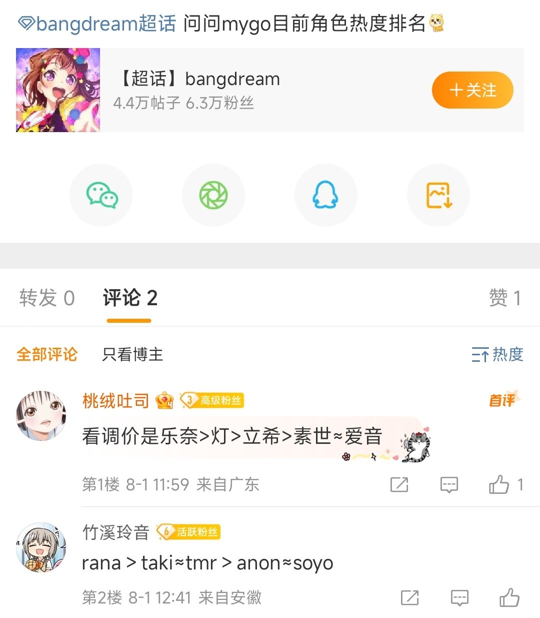 [专楼] BanG Dream!It's MyGO!!!!!企划讨论专楼 NGA玩家社区