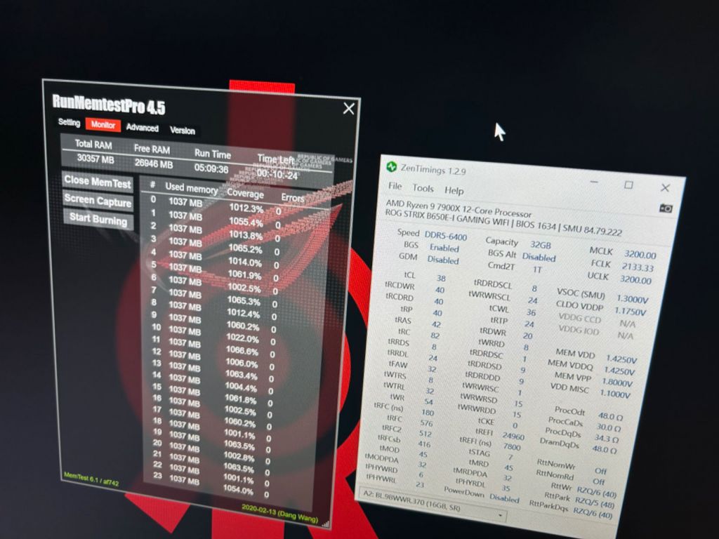 [硬件求助] amd 7700x 内存上不去 6400 可能的原因是什么 178