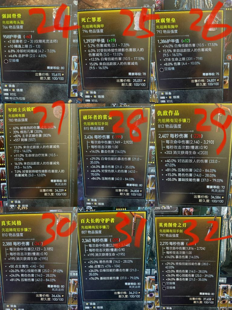 [供]一个95级NEC的仓库一览 清包为主 500到1000 NGA玩家社区