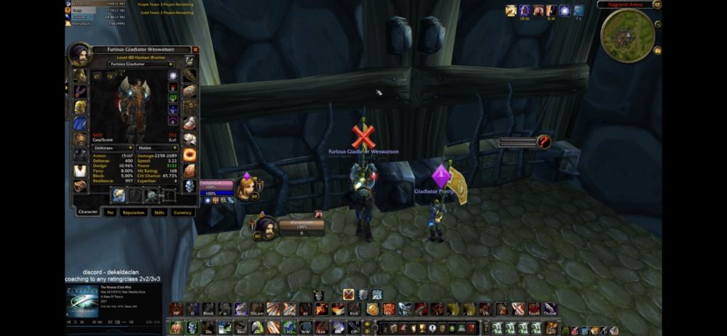 [PVP][武器][PVP][武器][PVP]现在竞技场S7战士到底堆破甲还是力量？ 178