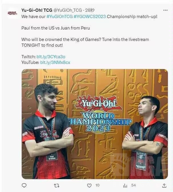 [讨论] 游戏王WCS OCG/TCG部门决赛对阵，秘鲁天威相剑vs美国龙link NGA玩家社区