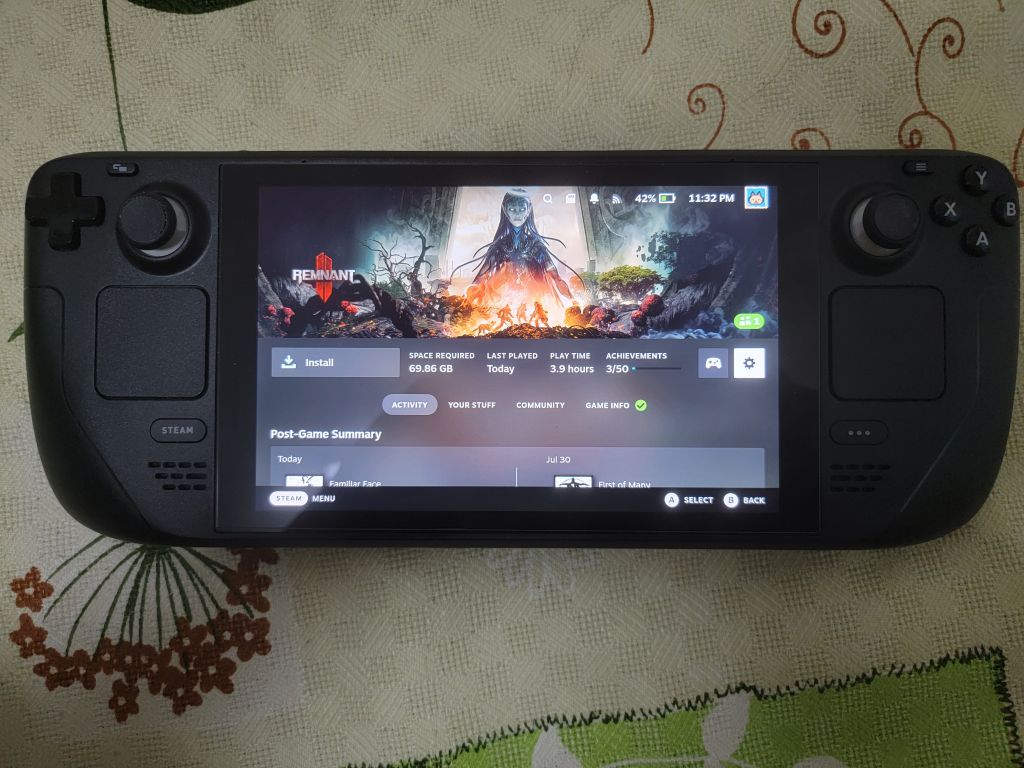 [游戏掌机] steam deck 美版 改1t 价格3300元(吧友可小刀) 只买了一个月。。。还能闻到新机的味道 [已出] NGA玩家社区