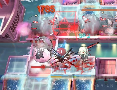 [攻略] EX8左边好几处成对的喷泉高台，是时候请出我的血怒能天使了！ NGA玩家社区