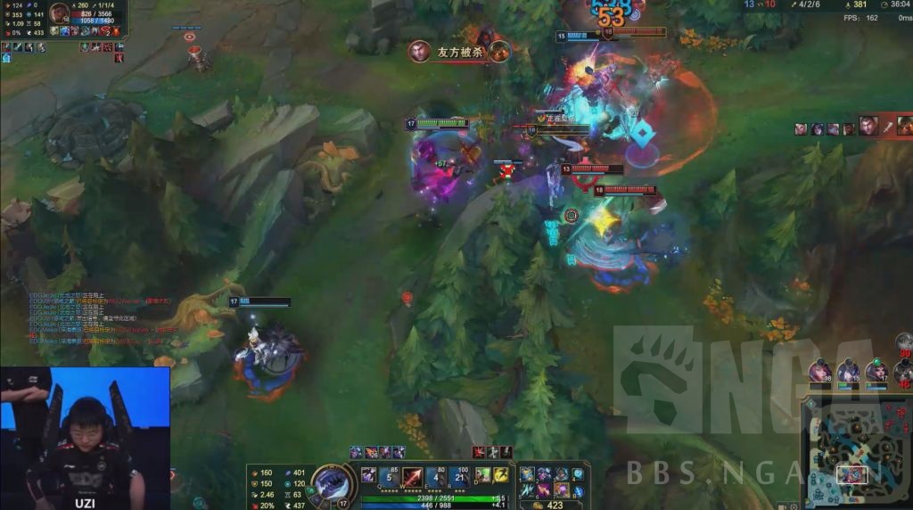 [本赛区赛事] 逐帧分析一下最后一波团战：WBG确实操作牛逼，污渍AP韦鲁斯还是没打出来，meiko略犯罪 NGA玩家社区