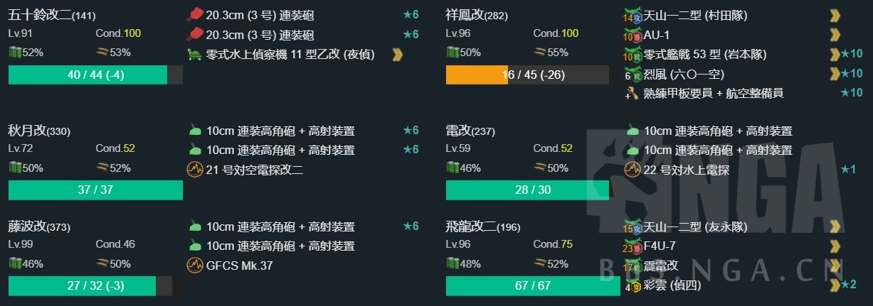 [舰colle][记录]2023夏季活动个人甲级开荒记录贴[当前进度:全甲] 178