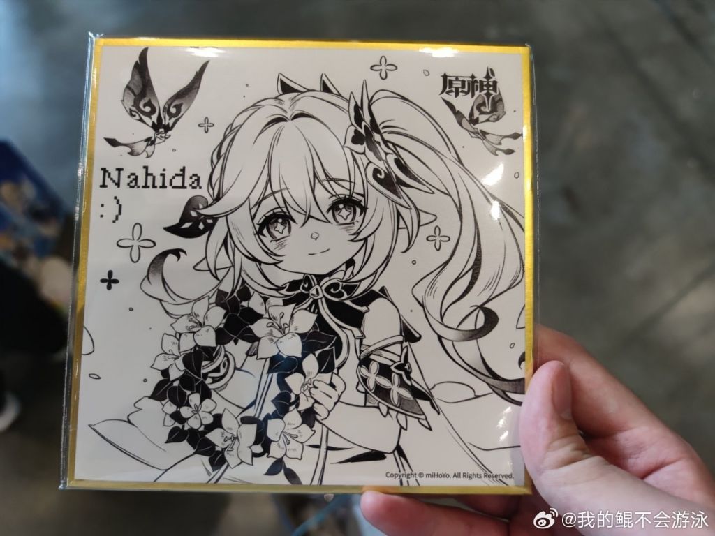 [游戏杂谈]原神fes四神色纸 178