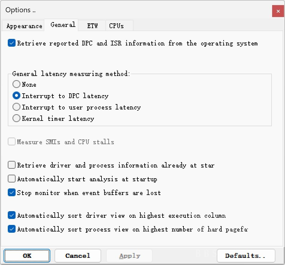解决Windows调度与nvidia驱动导致DPC延迟带来的鼠标卡顿、爆音、键盘延迟等问题 NGA玩家社区