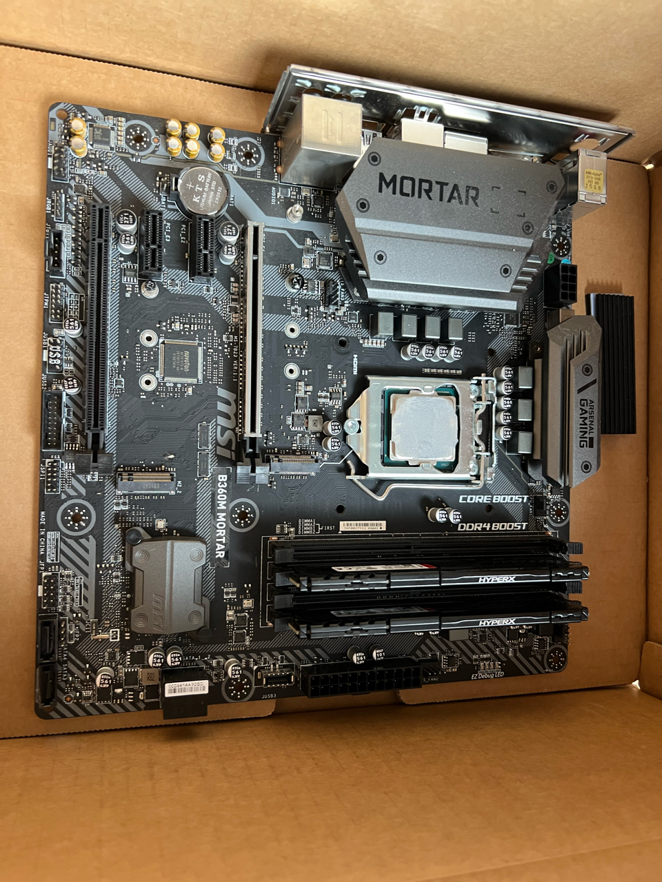 [电脑硬件] 出自用9400F+b360m迫击炮+金士顿8G 2666内存条*2 NGA玩家社区