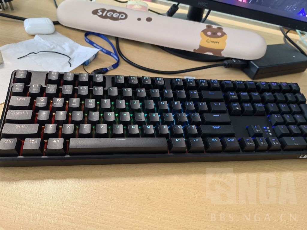 入了一款办公室用的leobog k108 NGA玩家社区