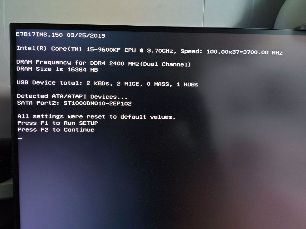 电脑开机要按f2才能进桌面 NGA玩家社区