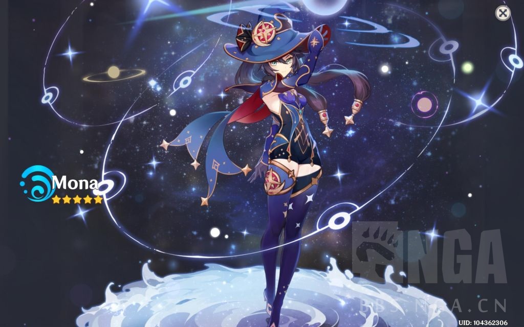 [游戏杂谈][可能含晒] 3w氪开服玩家终于在今天抽到了莫娜，以后谁再说常驻等歪我把他头拧下来 NGA玩家社区