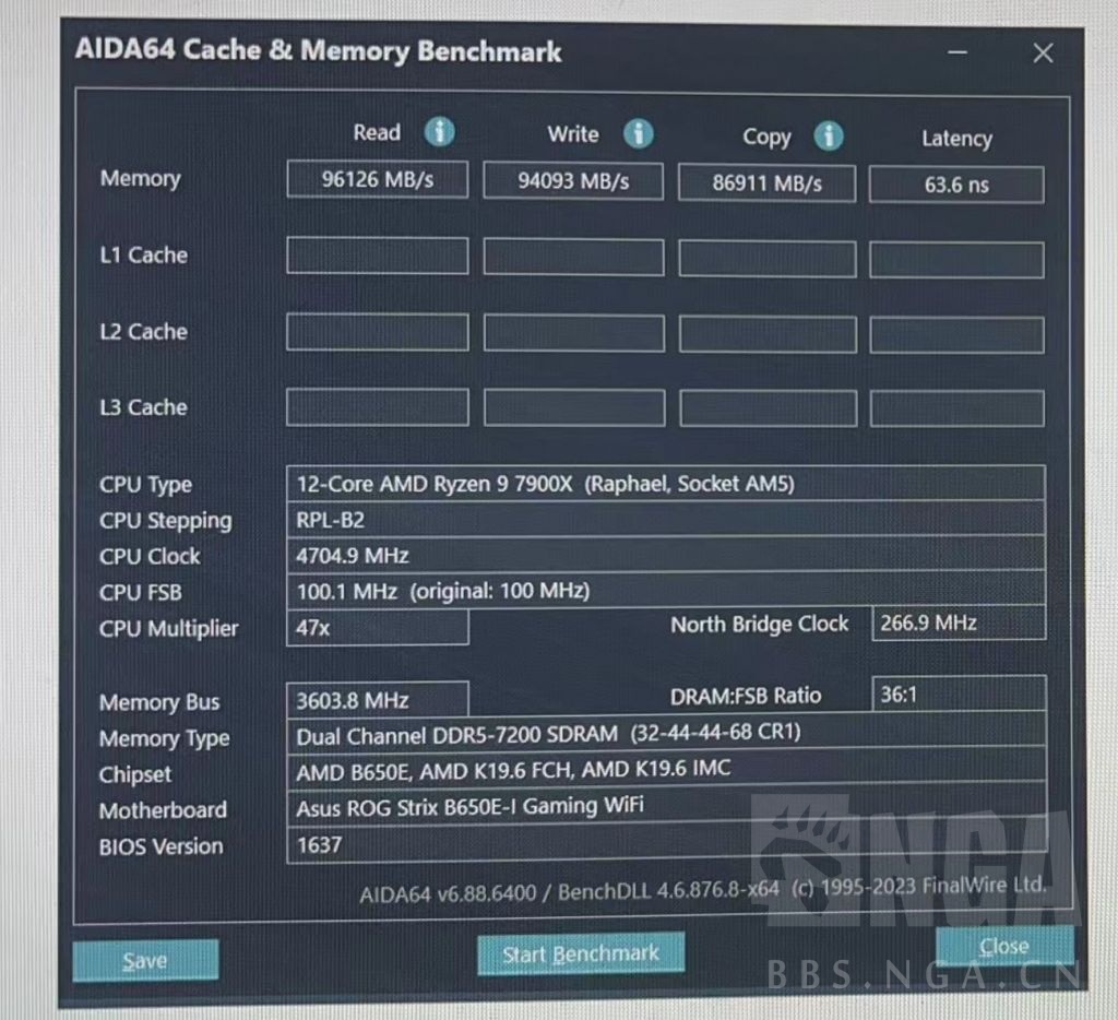 [作业贴] Zen4内存作业：海力士A-DIE低延迟同步6200C30/高带宽异步7200C32 NGA玩家社区