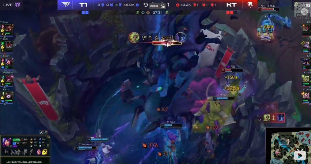 [本赛区赛事] 对比了一下，LCK的导播真的比LPL好太多了 178