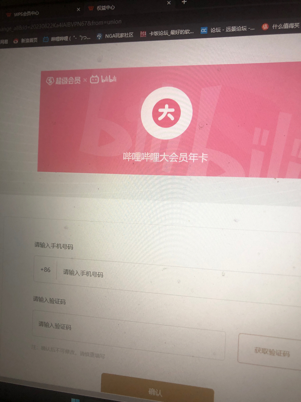 一年b站，大会员。80。nga老哥价。要的拍 NGA玩家社区