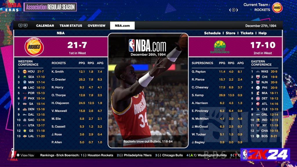 NBA 2K24 MyNBA+ The W更新报告/篮球联盟介绍/女篮生涯介绍 178