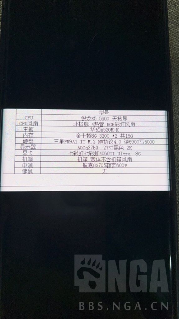 6700实体店带票准备付钱了 NGA玩家社区