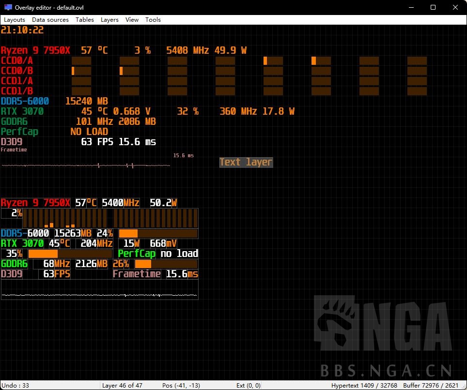 抛弃Afterburner，只使用RTSS进行硬件监控(附赠RTSS OSD自定义教程) NGA玩家社区