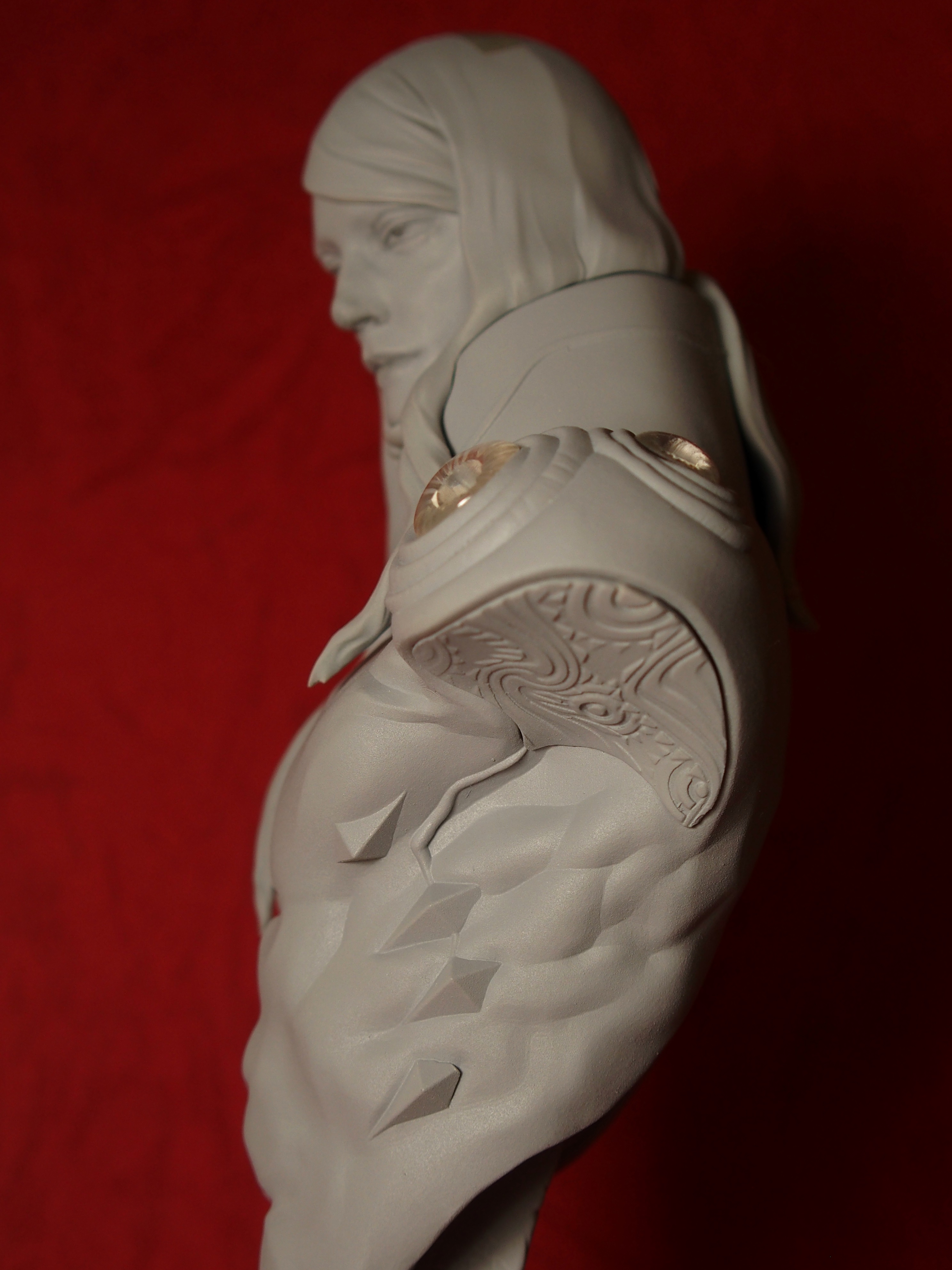 [艺术审美E-] 《特斯卡特利波卡胸像》 原型师：MIDORO NGA玩家社区