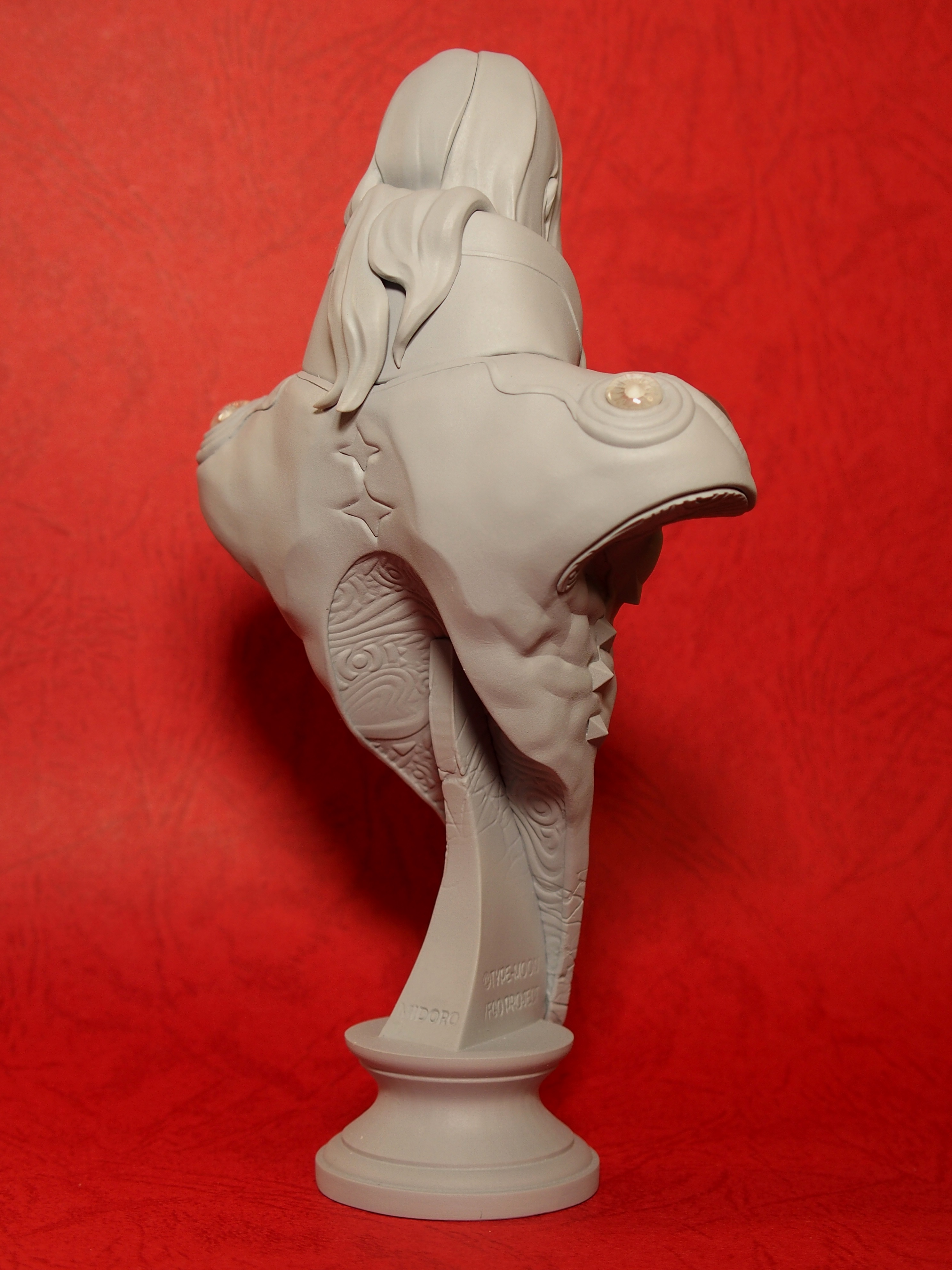 [艺术审美E-] 《特斯卡特利波卡胸像》 原型师：MIDORO NGA玩家社区