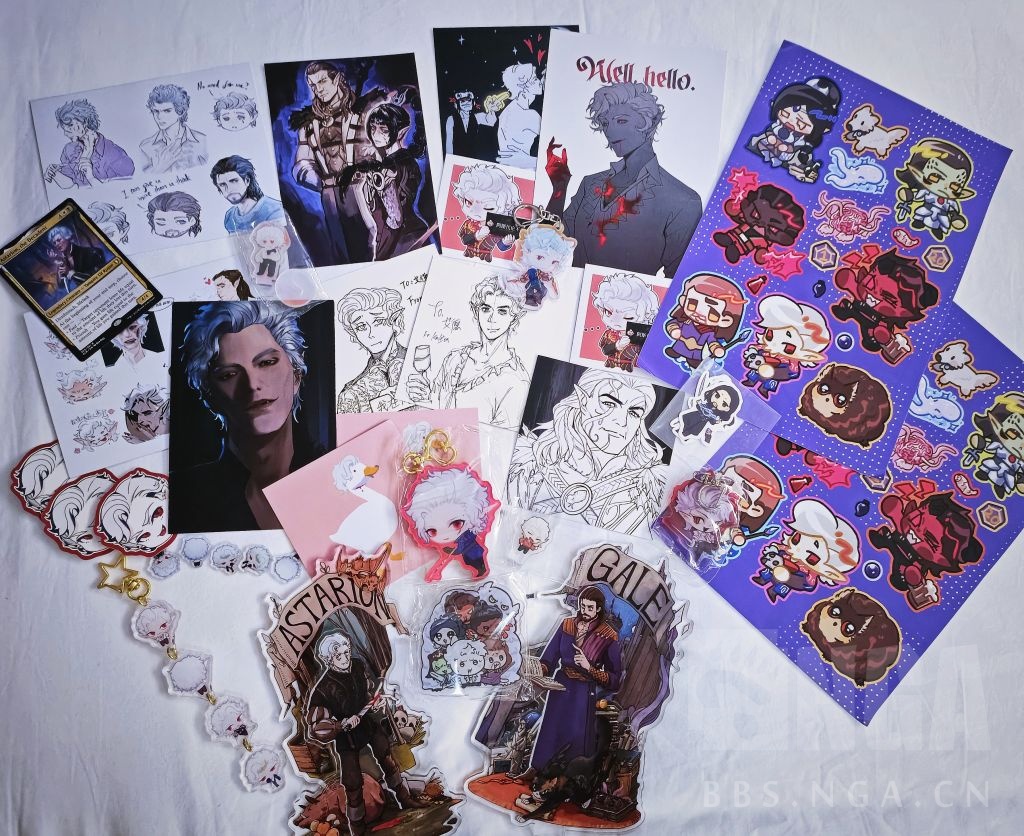 [同人氵] [没错是炫耀(喂)] CPGZ归来！展示一下bg3相关的战利品 NGA玩家社区