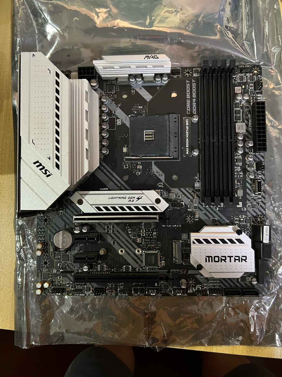 600出一张B550迫击炮Wi-Fi NGA玩家社区