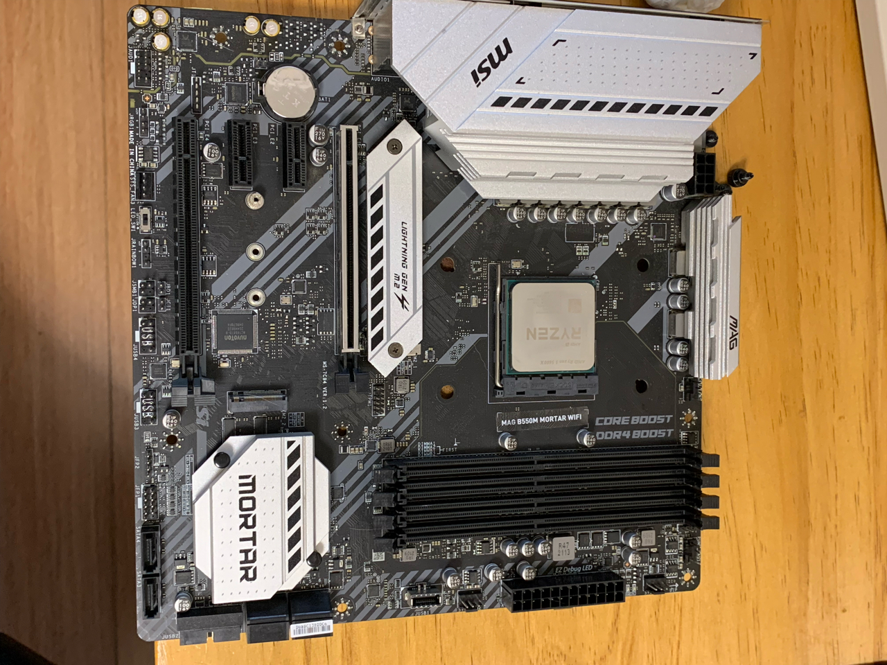 [暂出]出自用5600x散片+msi b550m 迫击炮wifi NGA玩家社区