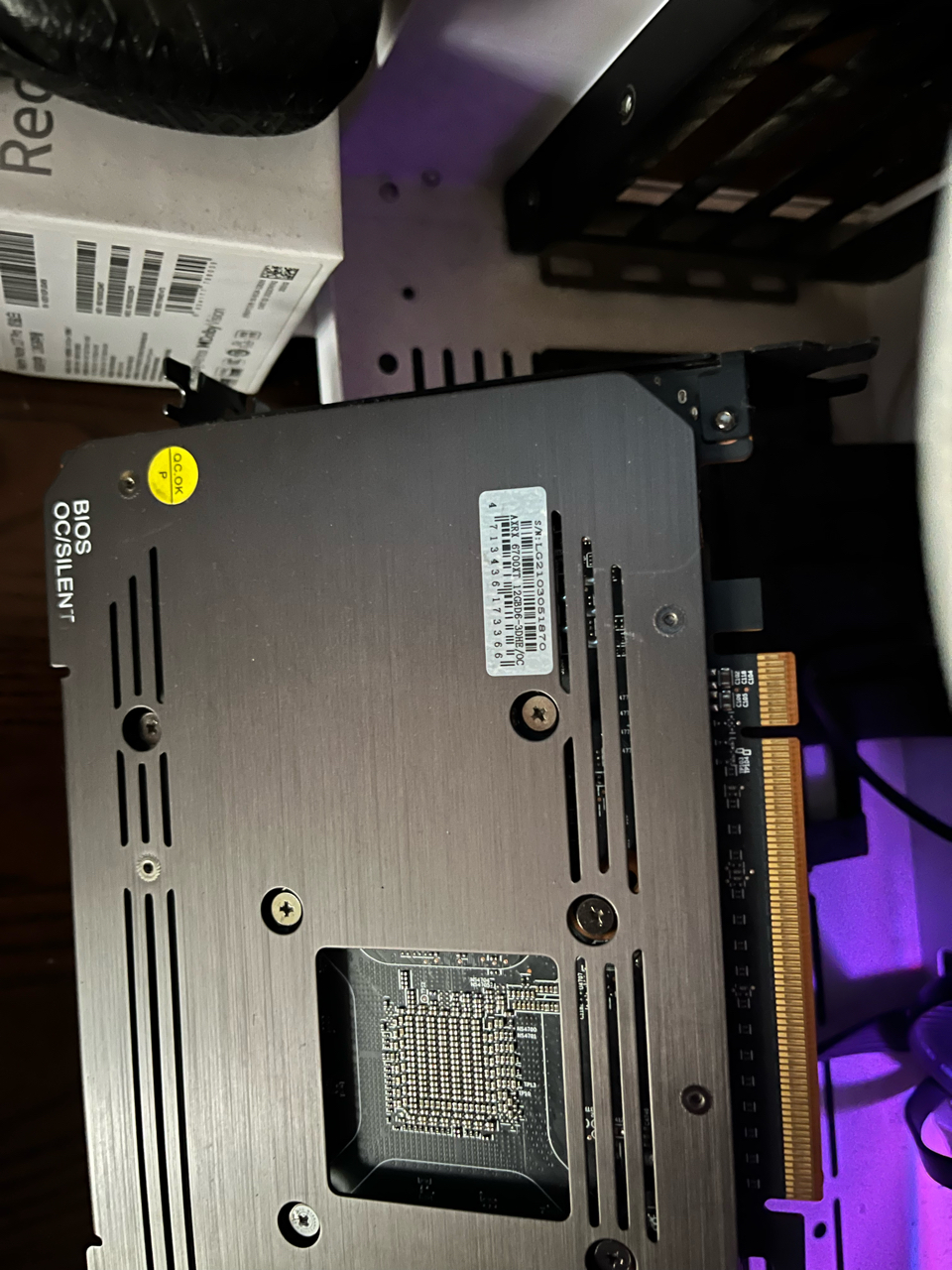 出一张红魔6700XT 178