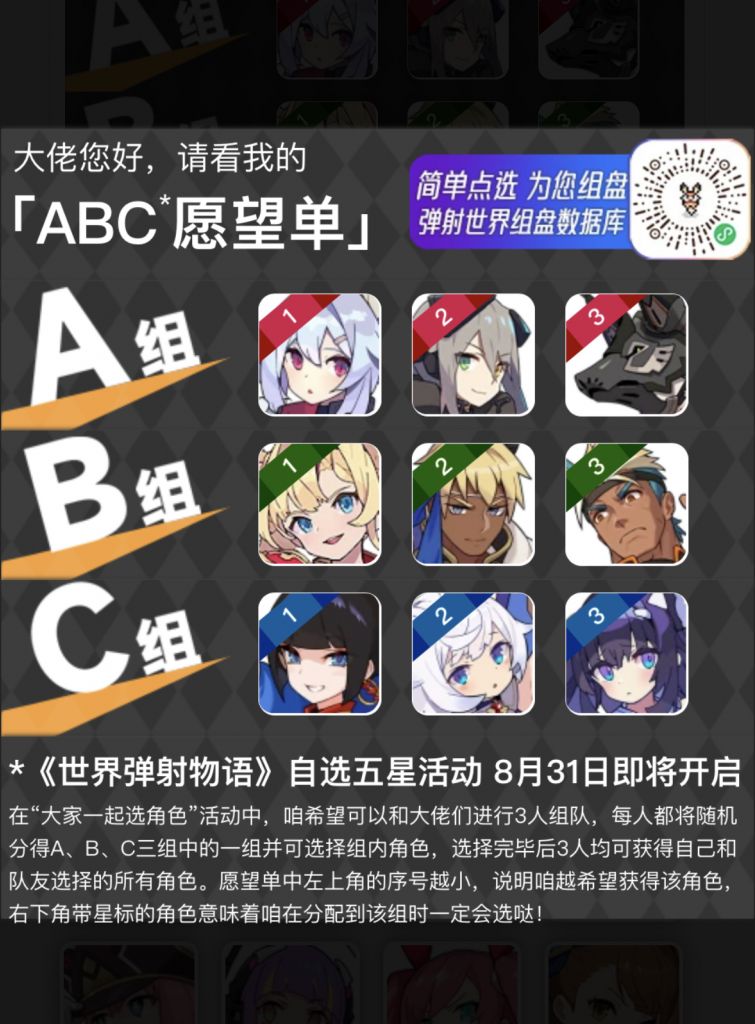 [ABC自选]a兔b泽塔c龙拳 有一起的吗 NGA玩家社区