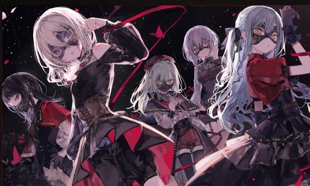 有一说一ave mujica的面具真的有点丑吧 178