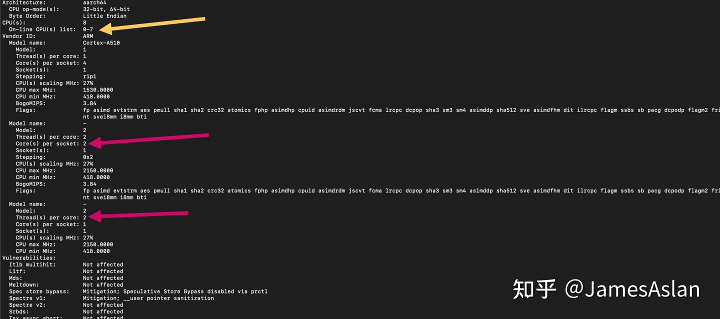 搬运点技术贴：当手机遇上超线程？麒麟9000S初探 178