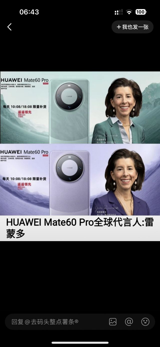 mate60代言人定妆照出来了 178