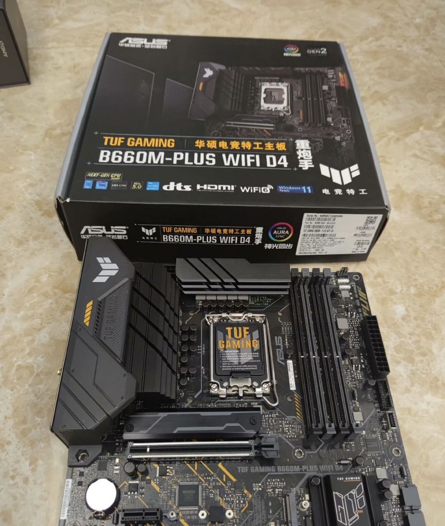 出tuf b660m wifi d4和4根ddr4 3200灯条 NGA玩家社区