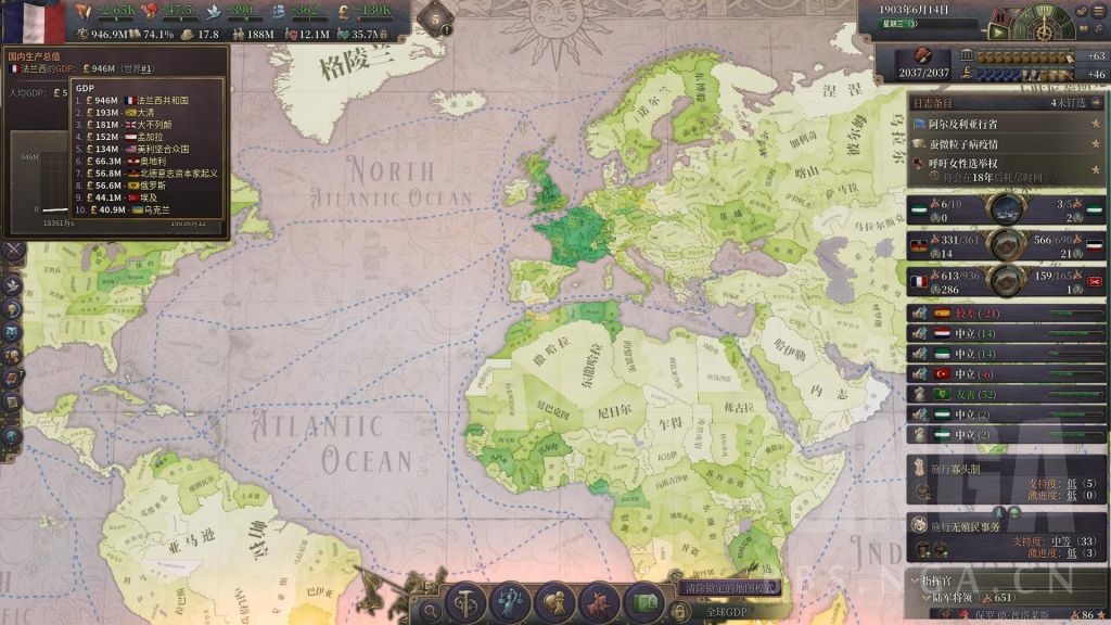 [分享] [vic3][1.4.1]感觉现在这个版本，AI也太弱了吧…… NGA玩家社区