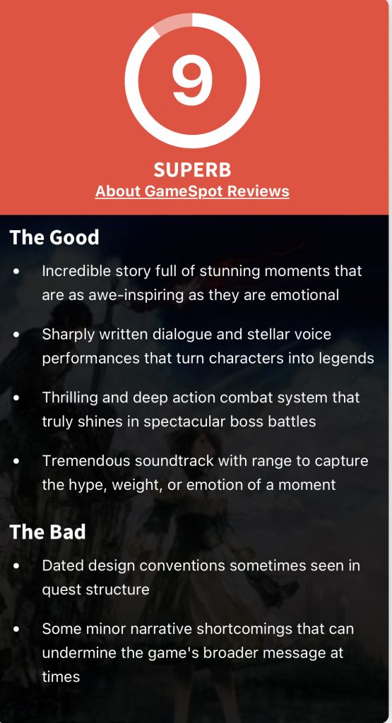 IGN/GS FF16评分：9 NGA玩家社区