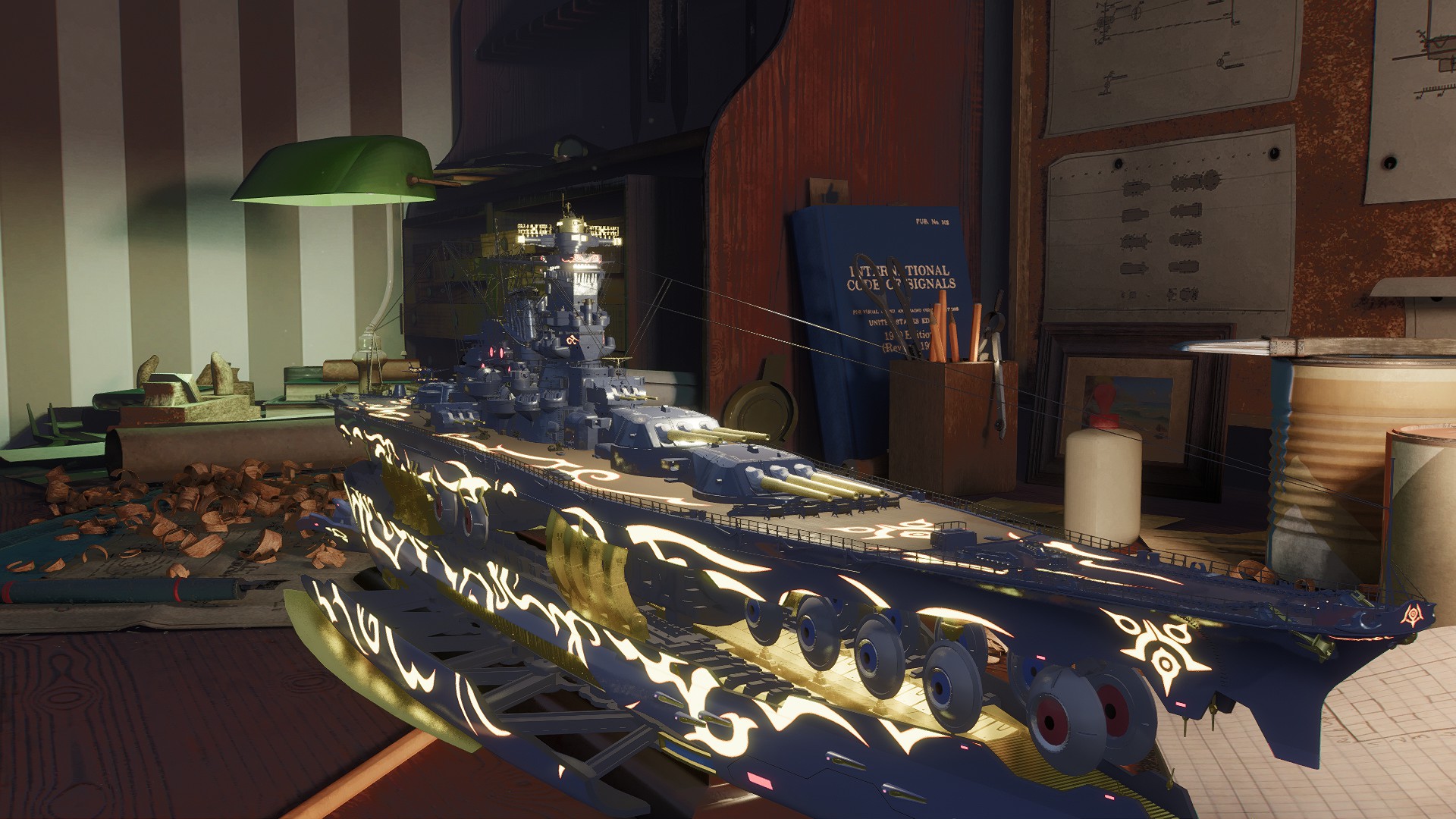 [战舰涂装MOD] ARP大和+大和401展开 ARP武藏+武藏展开涂装 NGA玩家社区