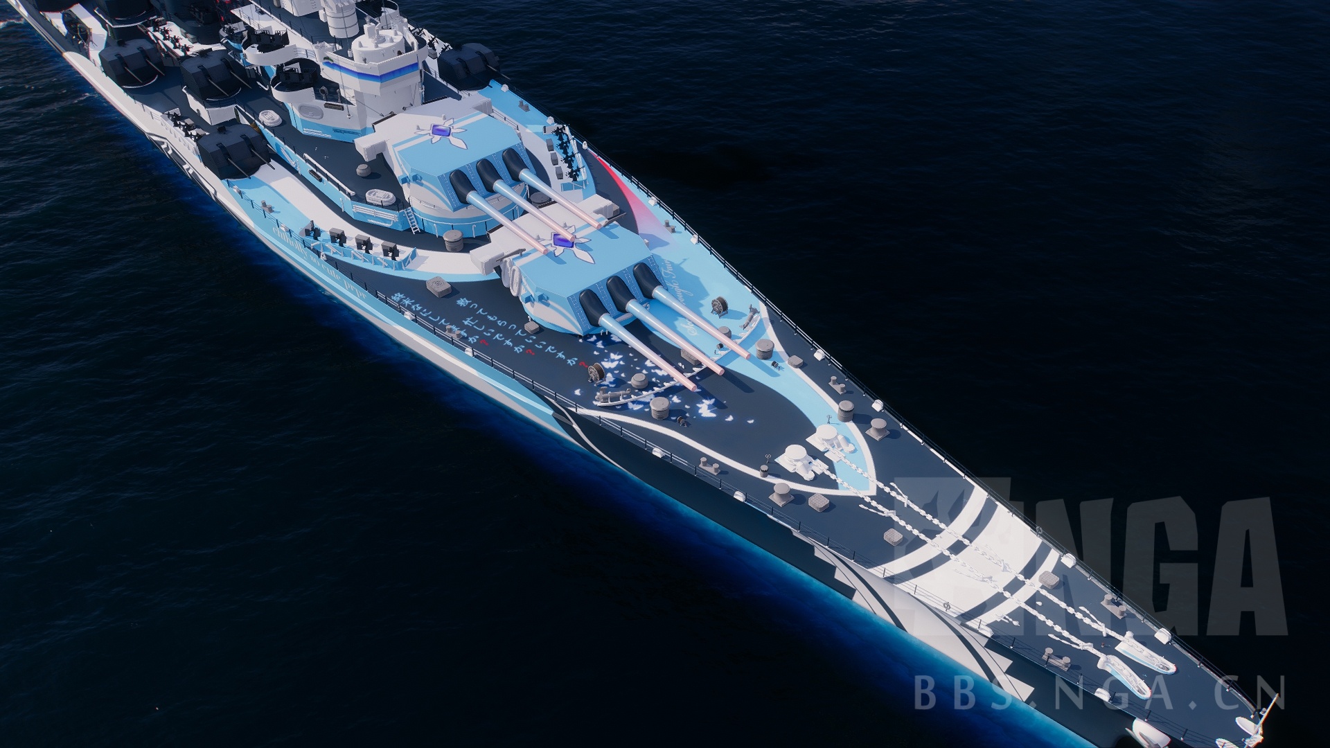 [战舰世界]蒙大拿(俄亥俄)-末日三问珂朵莉风格涂装mod NGA玩家社区