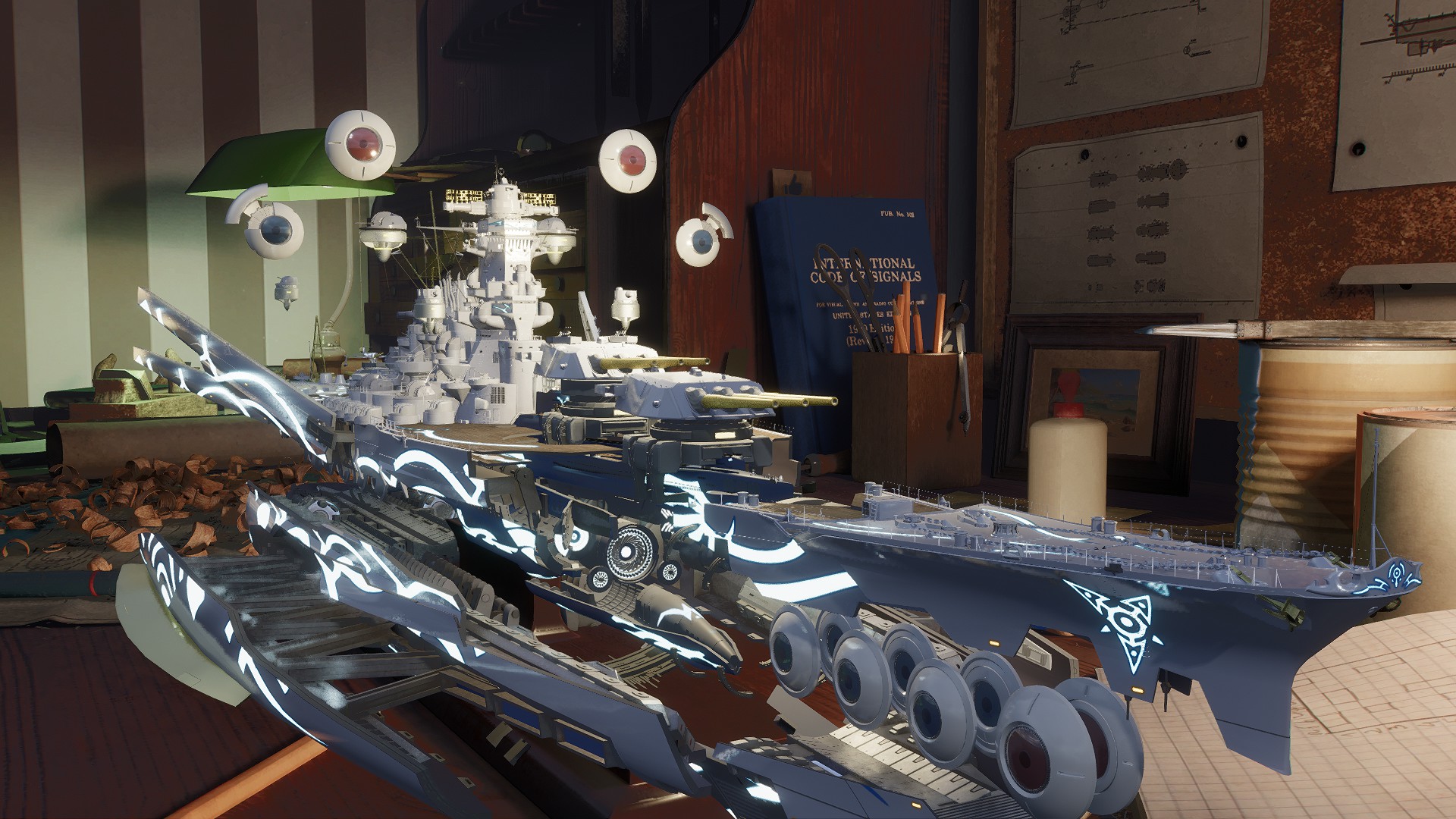 [战舰涂装MOD] ARP大和+大和401展开 ARP武藏+武藏展开涂装 NGA玩家社区