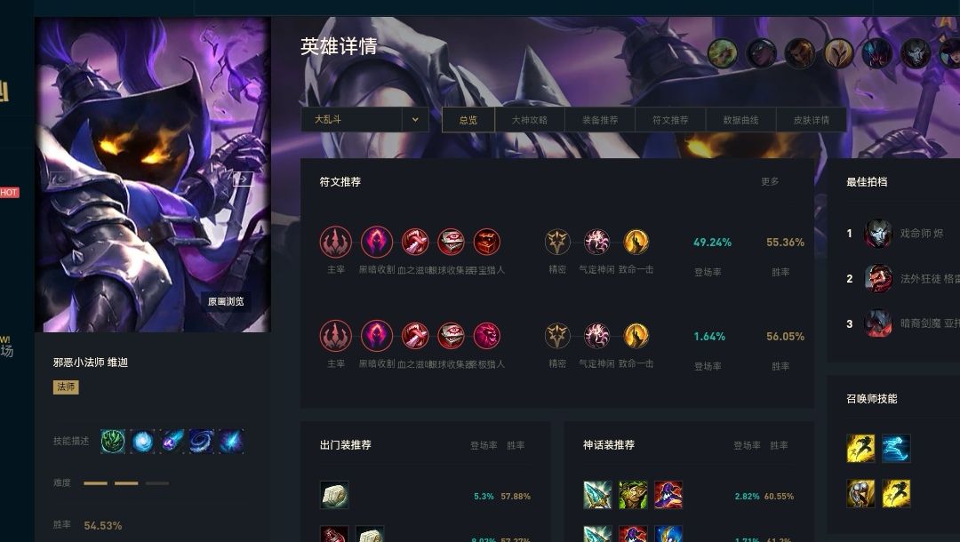 [大乱斗！]大乱斗有无标准出装?? NGA玩家社区