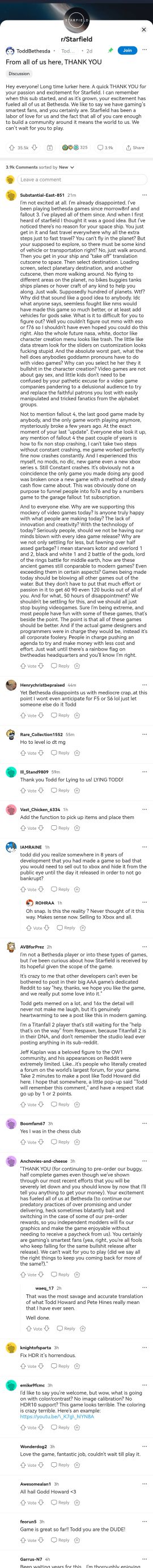 Reddit星空社区回过味来了 NGA玩家社区