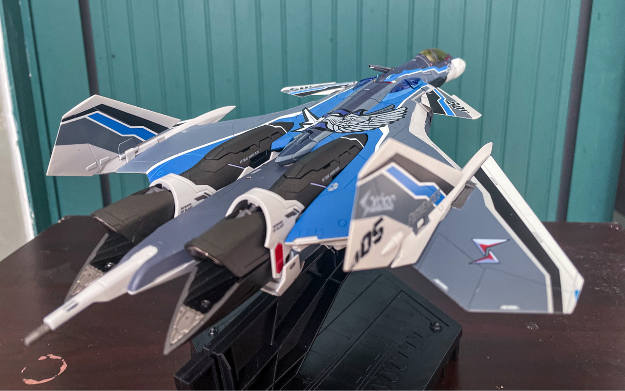 [可动成品]年轻人的第一台飞机 万代DX超合金 VF-31AX NGA玩家社区