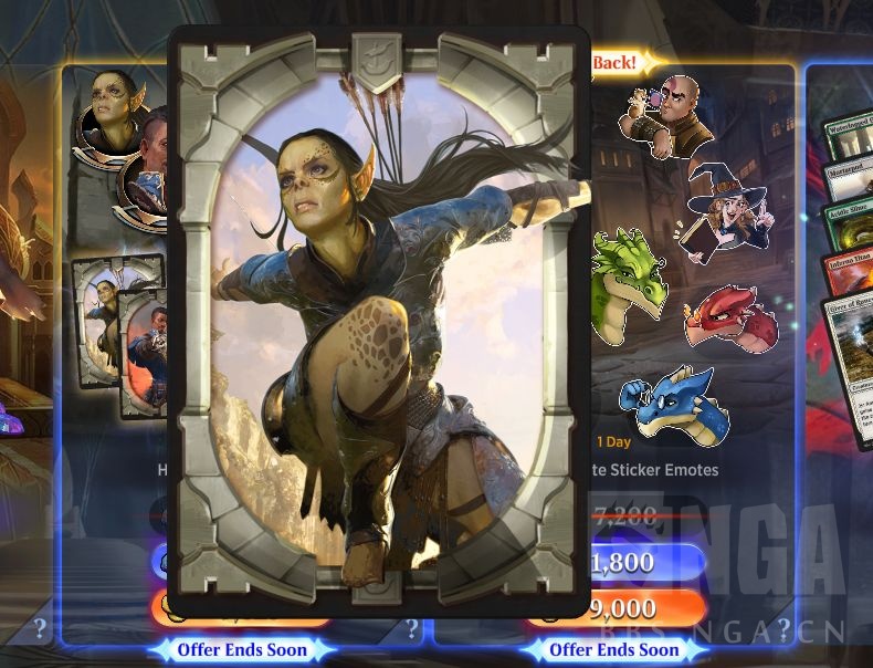 [破事氵 ] 今天MTGA中博德之门系列皮肤返厂，盖尔画的这么邪魅！ NGA玩家社区