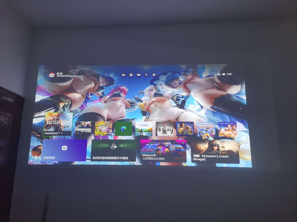 出xss、极米投影仪及其他游戏附件一整套 NGA玩家社区