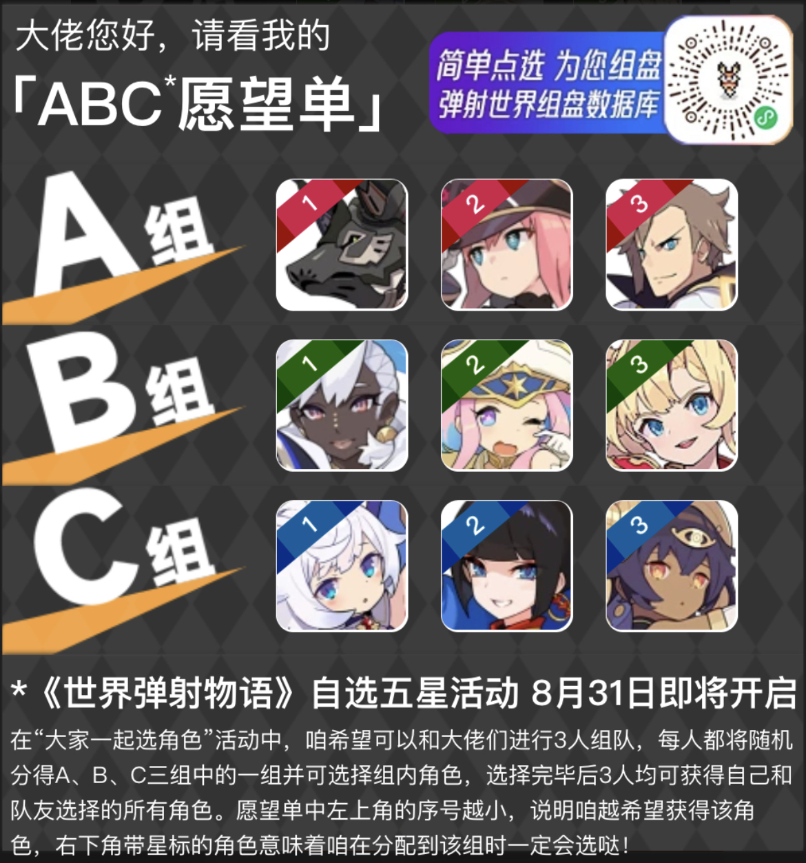 [ABC自选]ABC自选 NGA玩家社区