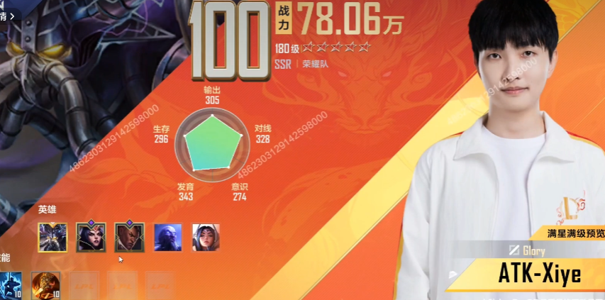 [电竞经理] 18荣耀卡 Xiye+Uzi，攻击卡和防御卡各两张。 178